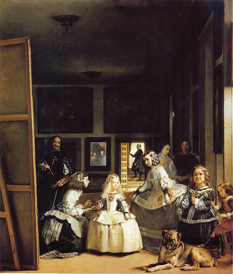 En ausencia de la luz: OBRAS MAESTRAS DE LA PINTURA: LAS MENINAS