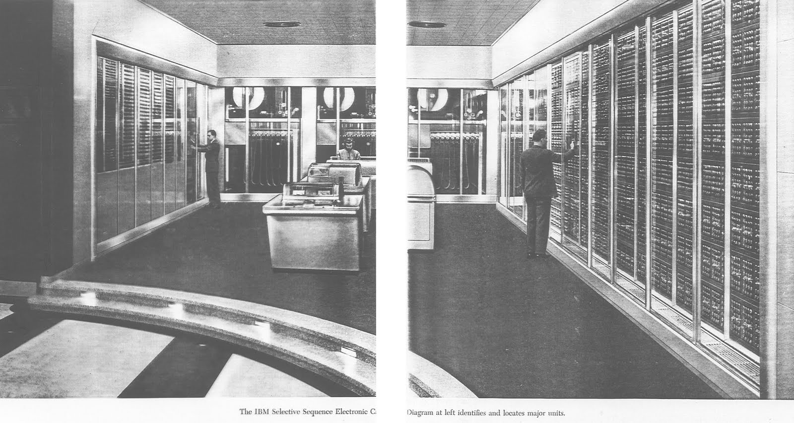 POUR 15 MINUTES D'AMOUR: IBM SSEC 1948