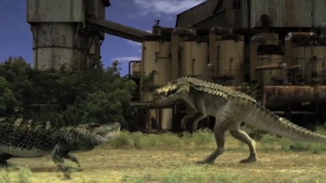 undead brainspasm: Dinocroc and Supergator on the Move!