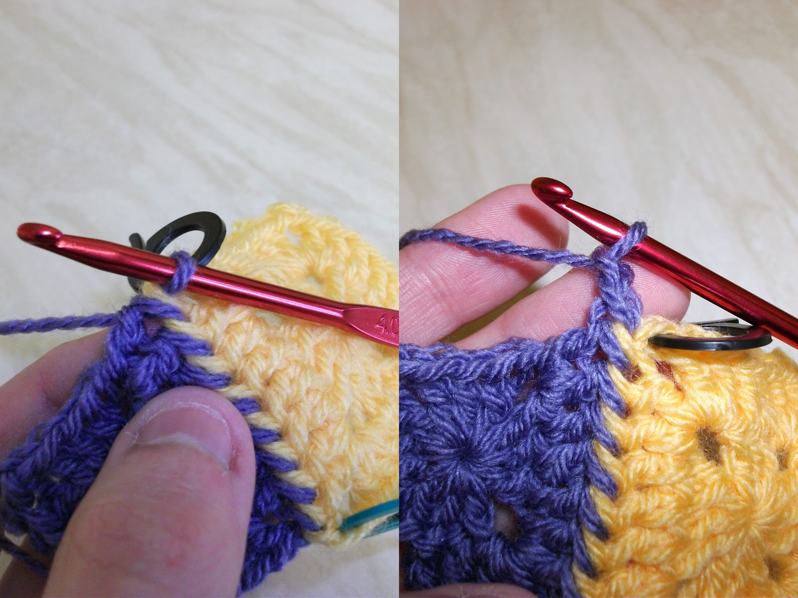 The Wench's Crafty Corner: Joining Squares Part One - Joining Two Same ...