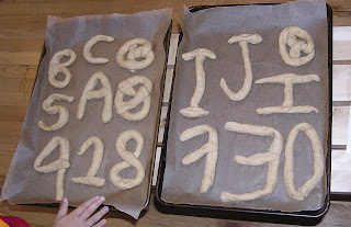 Making Number and Letter Soft Pretzels with Kids