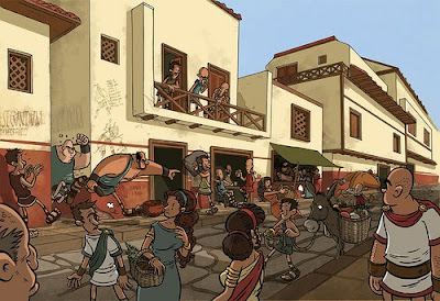 Blogging Pompeii: Cartoons by Douglas Holgate