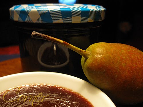 Almond Corner: Pear - Chocolate Jam