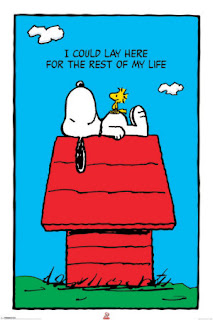 SNOOPY E-CARDS: Snoopy card at the day off