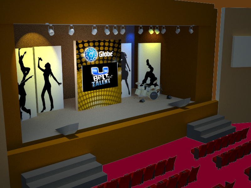 www.designbyino.blogspot.com: UBelt Got Talent Stage Design