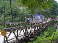 THE SIKKIM TIMES: DC (north sikkim) : Old Rang Rang Bridge to be ...
