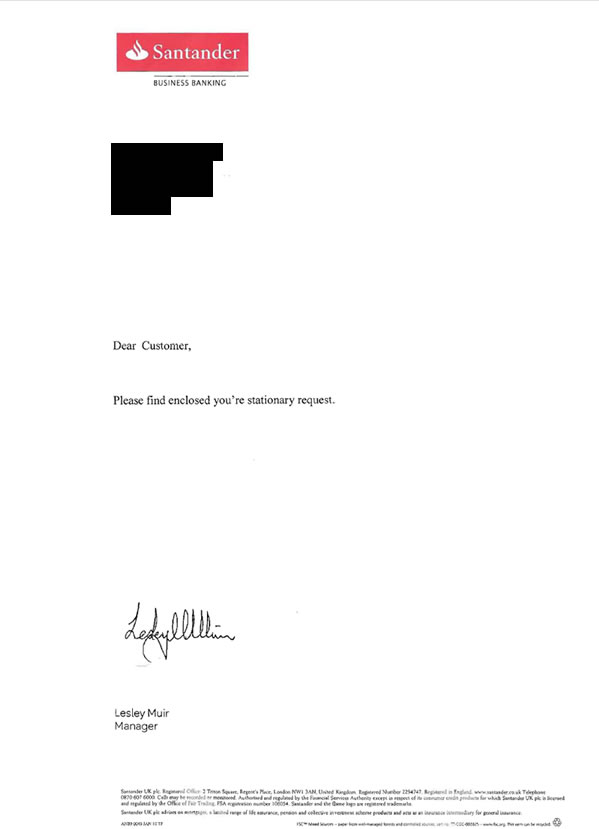 The Datapartners Blog: We are Santander. We are illiterate!