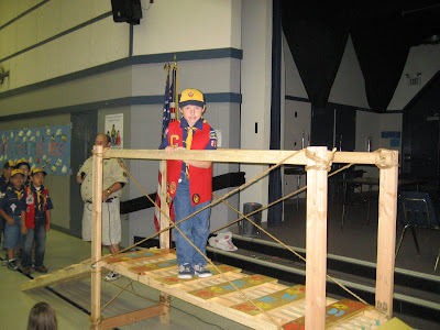 Grand Family: Cub Scouts Bridging Ceremony!