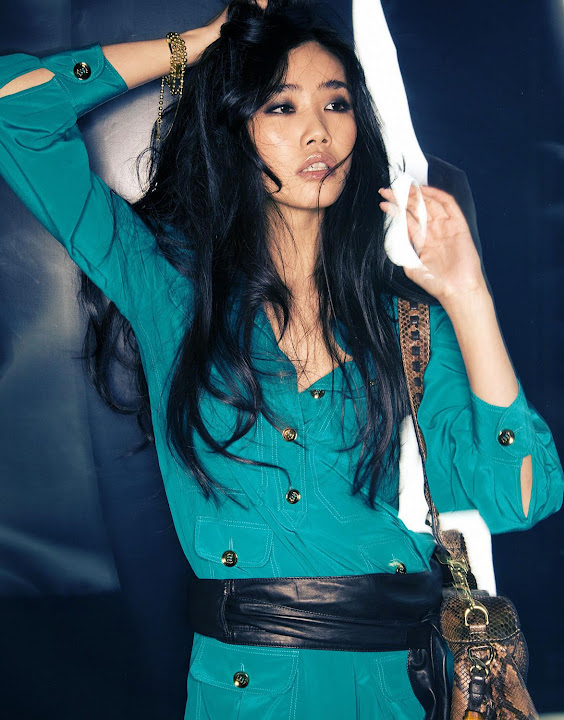 ASIAN MODELS BLOG: Liu Dan Editorial for China Elle, June 2009