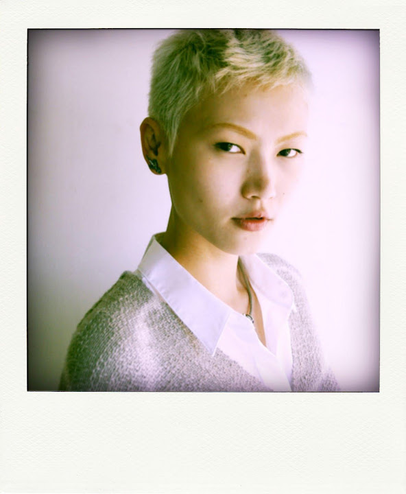 fashioneble girls: Gwen Lu Polaroids from Major Models