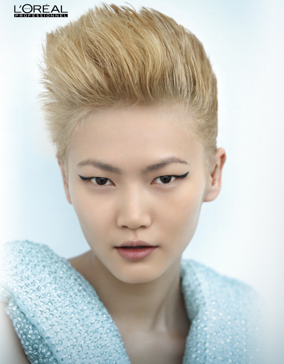 ASIAN MODELS BLOG: Gwen Lu in Ad Campaign for L'Oreal Professional ...
