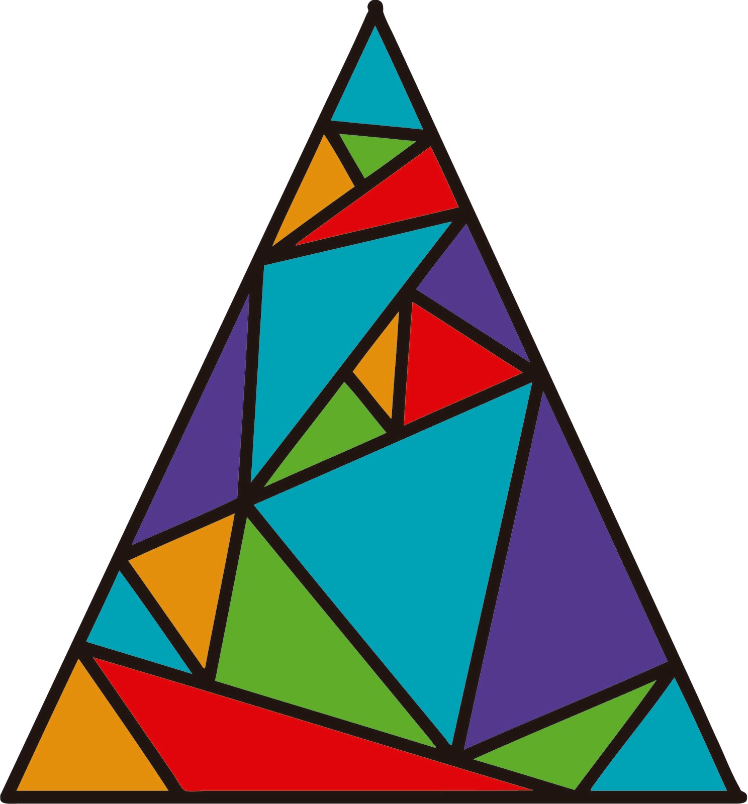 Triangulo de colores