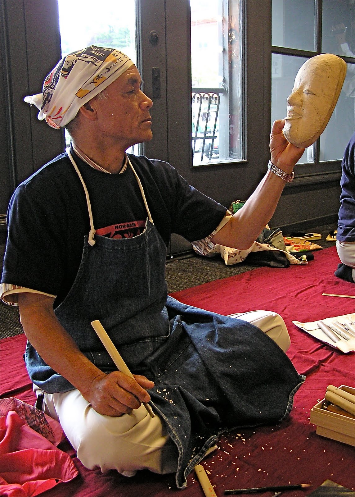 By Julia Harrison: Noh Mask Carving Demonstration
