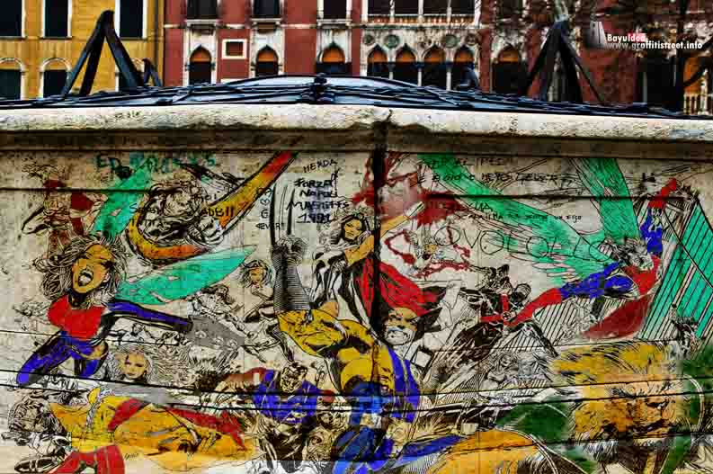 Graffiti Anderson: Gallery 3D graffiti street art