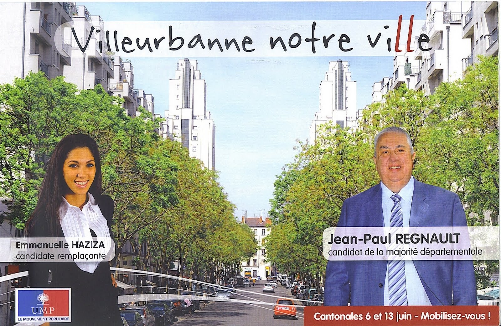 Jean-Paul REGNAULT Candidat UMP de la Majorité Départementale