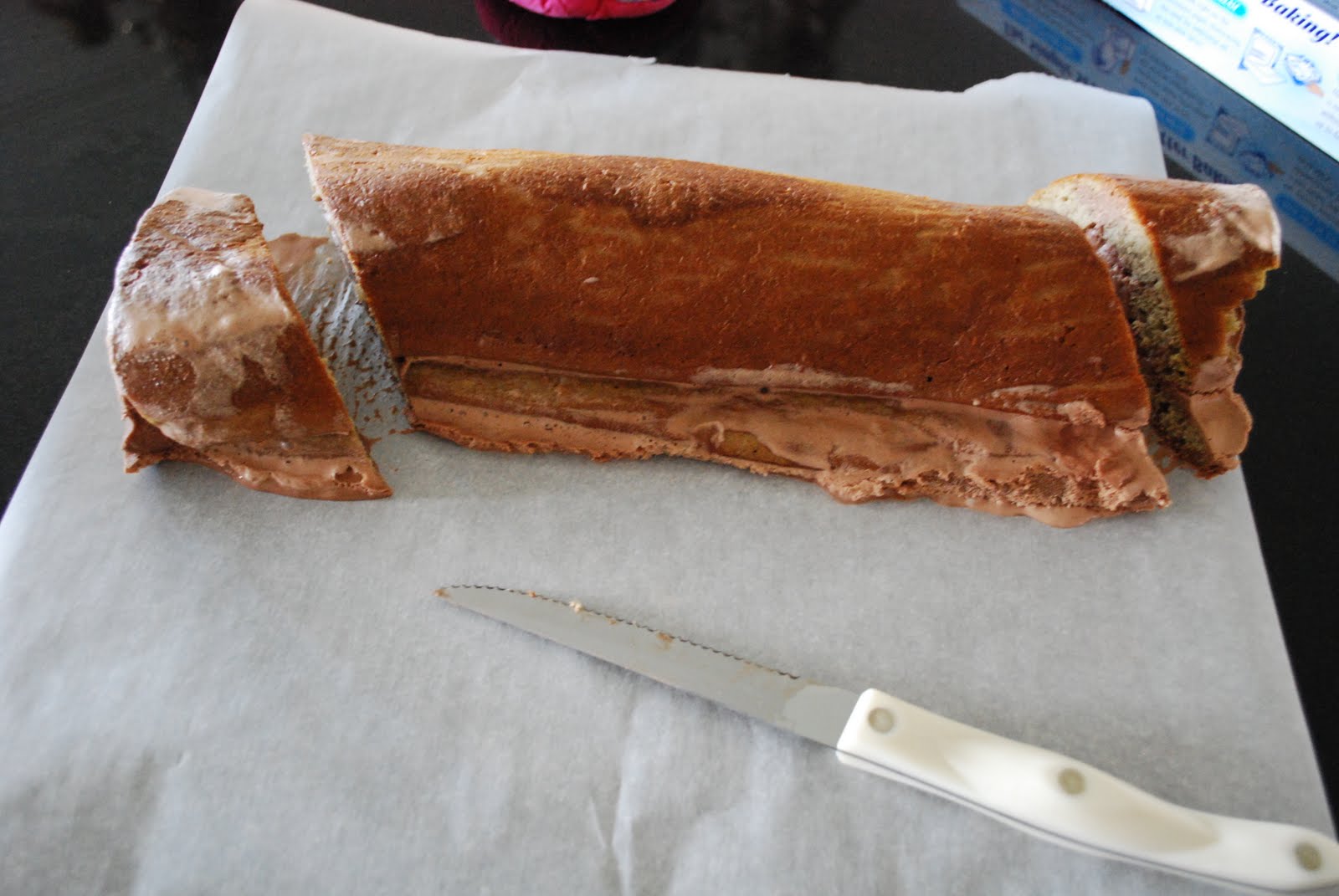 "Isabelle Thornton" Le Chateau des Fleurs: Log cake from the Fairy ...