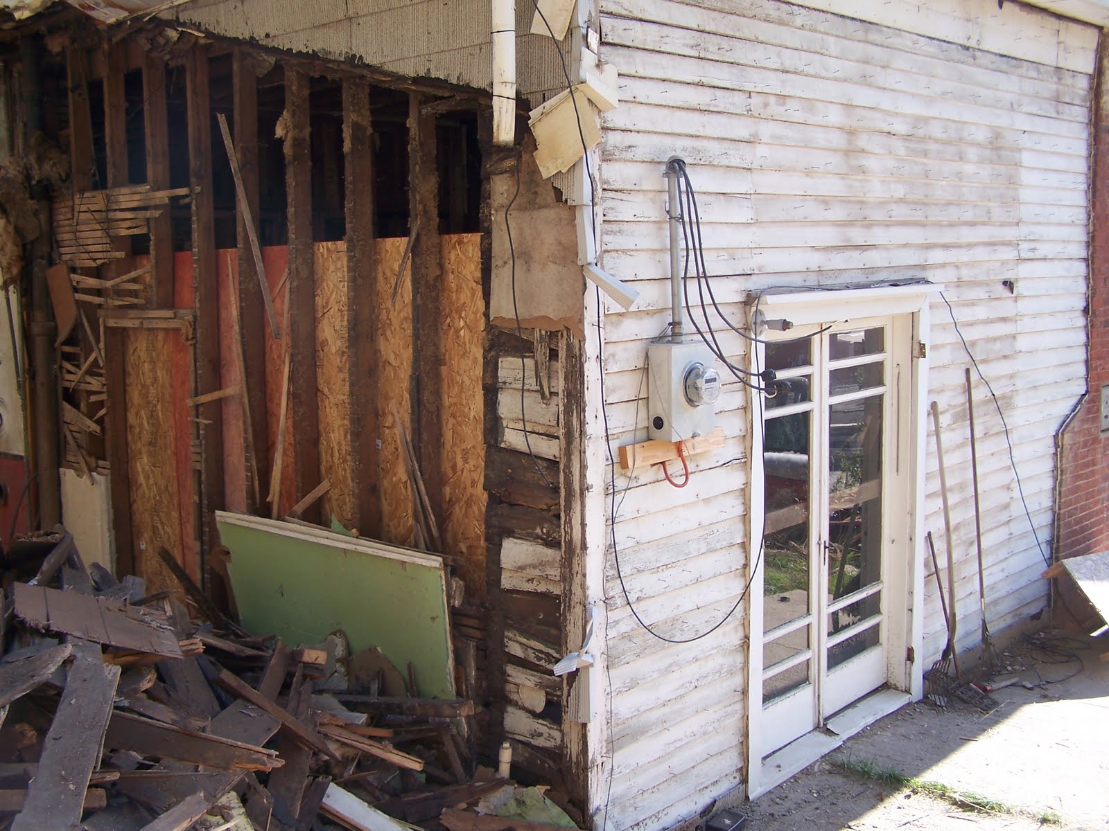 Bennett House Restoration: Demolition Day