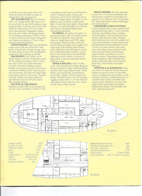 Fales Explorer 38 Ketch - ARGO