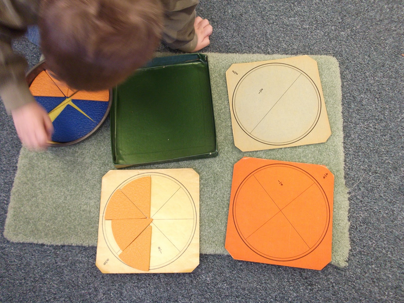 Sunshine Mountain Preschool: Fractions/ number work
