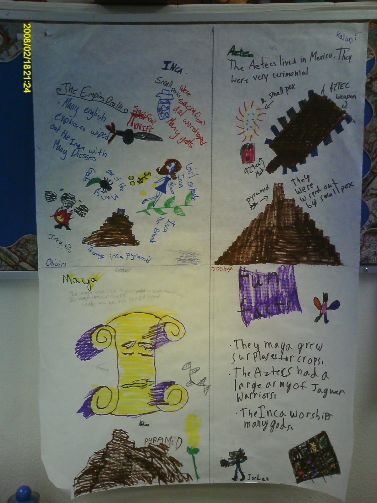 Room 25 Online: Maya, Aztec and Inca Posters