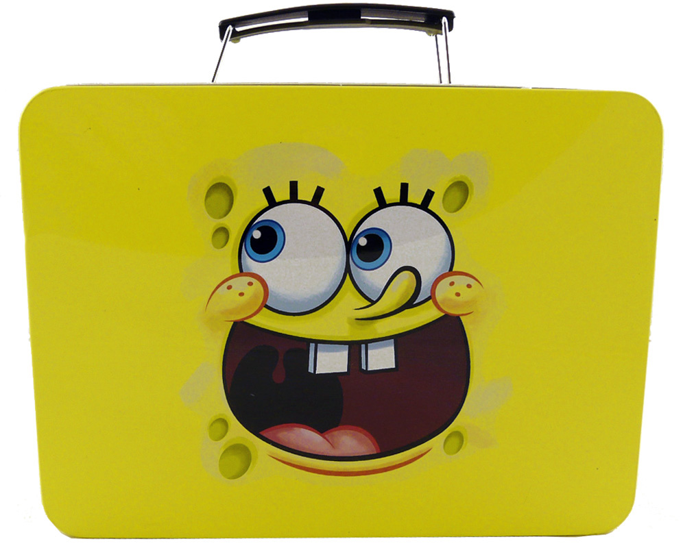 urbanattitude.co.uk: SpongeBob Smiley Face Yellow Lunch Box