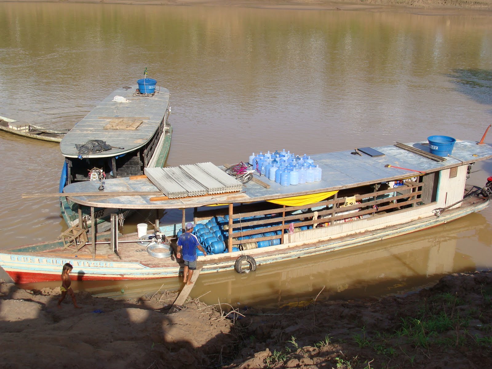 PURUS ON LINE: Batelão: nosso principal meio de transporte no período ...