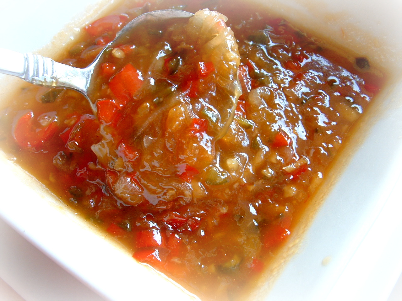 Homemade Peach Chutney and Steelhead Trout - A Feast For The Eyes