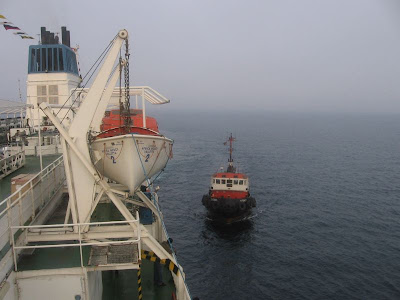 Serving aboard the Africa Mercy: Arrival in the port of Monrovia, Liberia