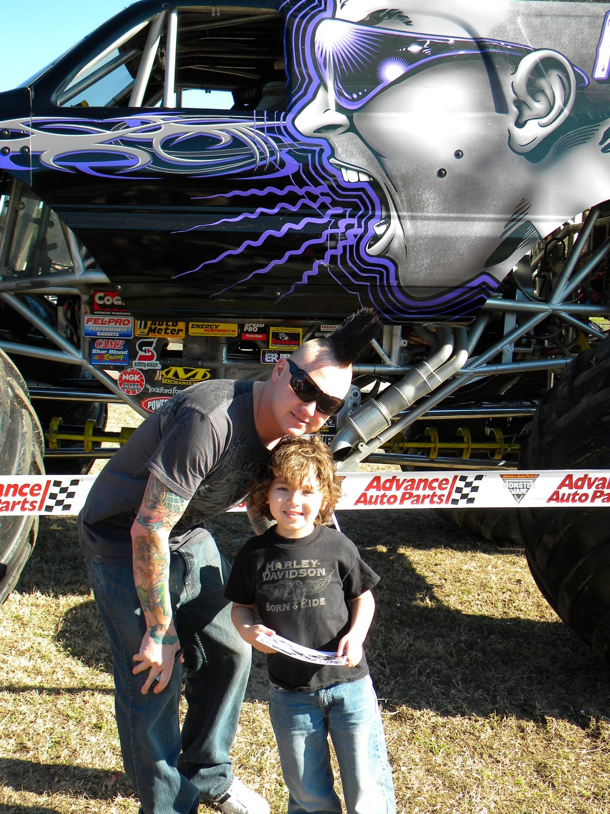 Crickitt's Crazy Creations: Monster Jam Autograph Album Update