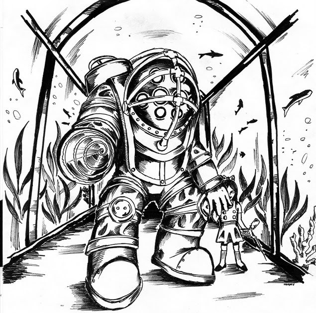 Bioshock Coloring Pages