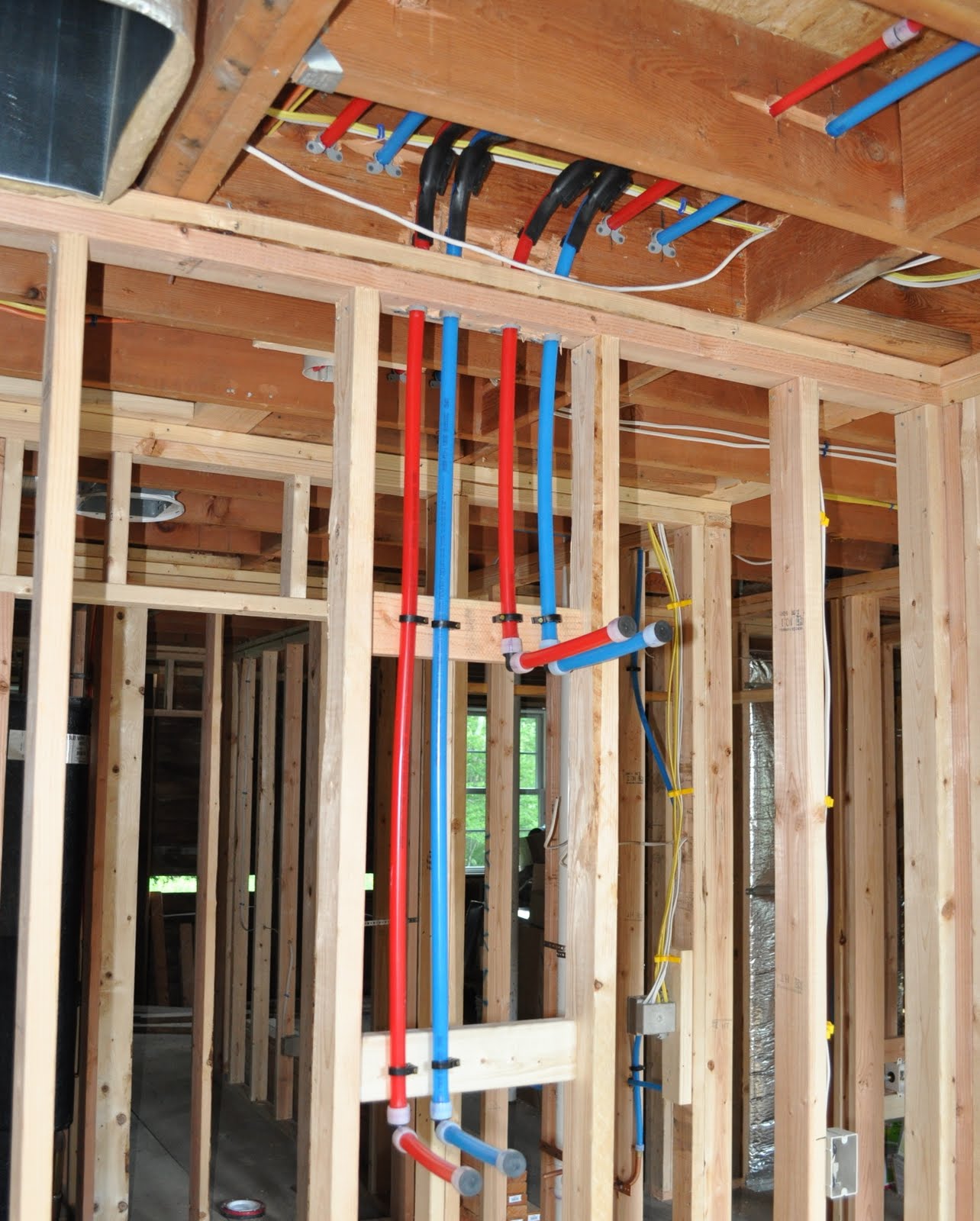 The Grange House: Plumbing and Start of Outside Trim