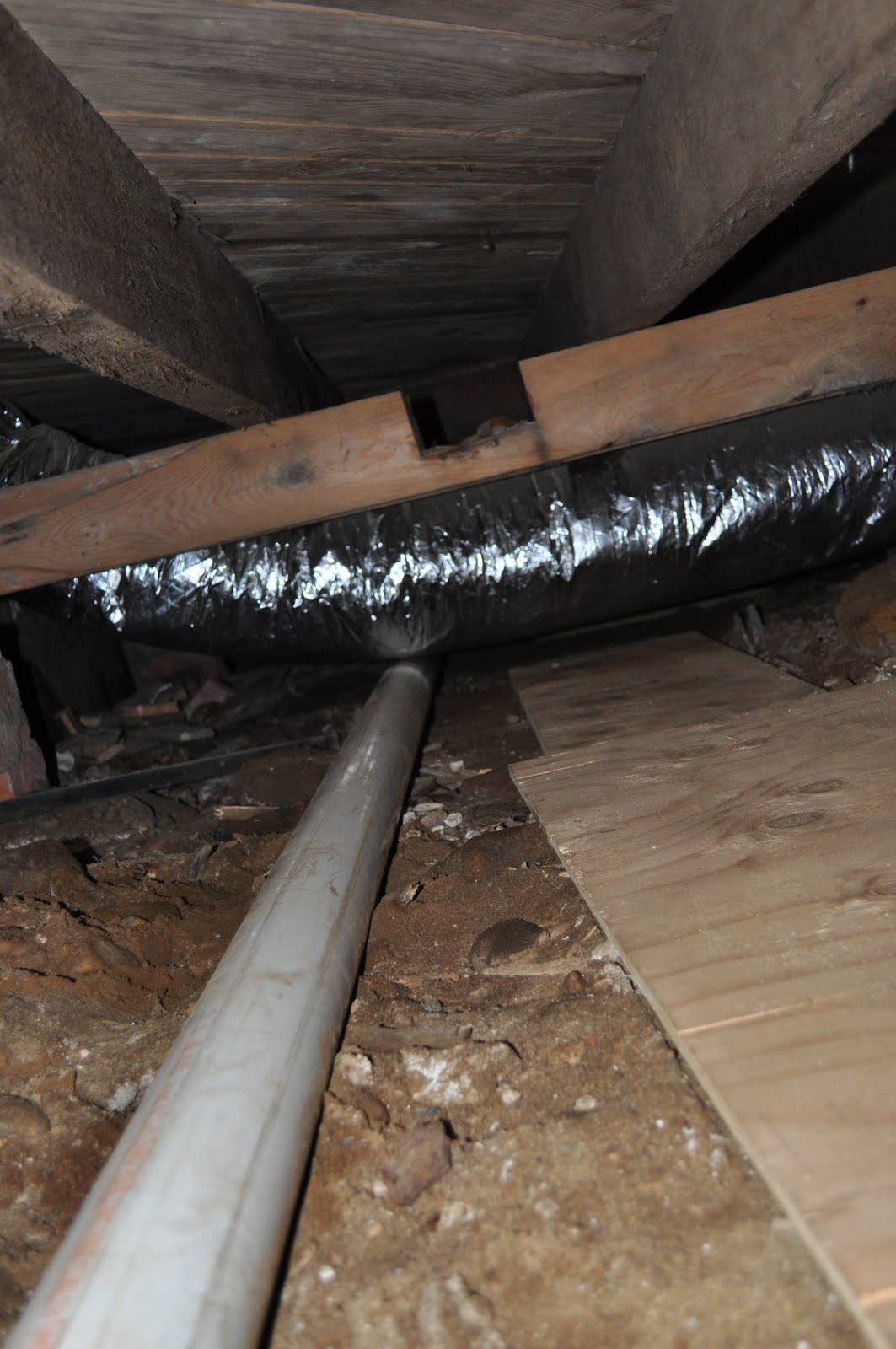 The Grange House: Waste Plumbing and Upstairs Wiring
