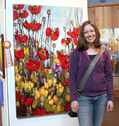 Cowichan Valley Arts Café: Crystal Heath receives People's Choice Award