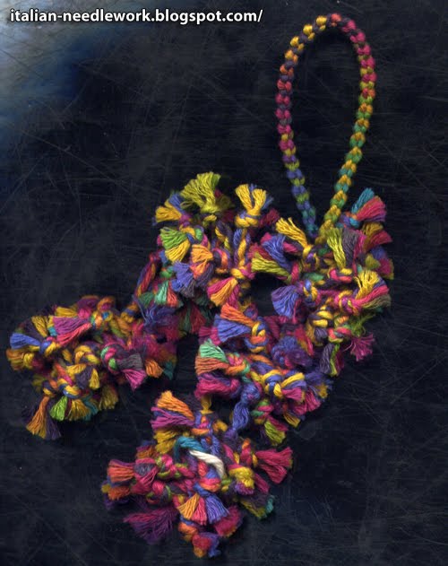 Italian Needlework: Macramé Tassel Handle