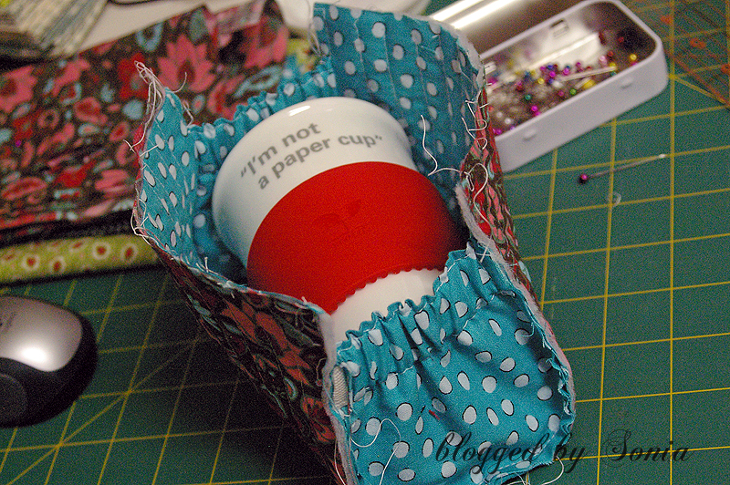 Forever Always Online: Christmas Gift Giving - TUTORIAL QUILTED MUG BAG