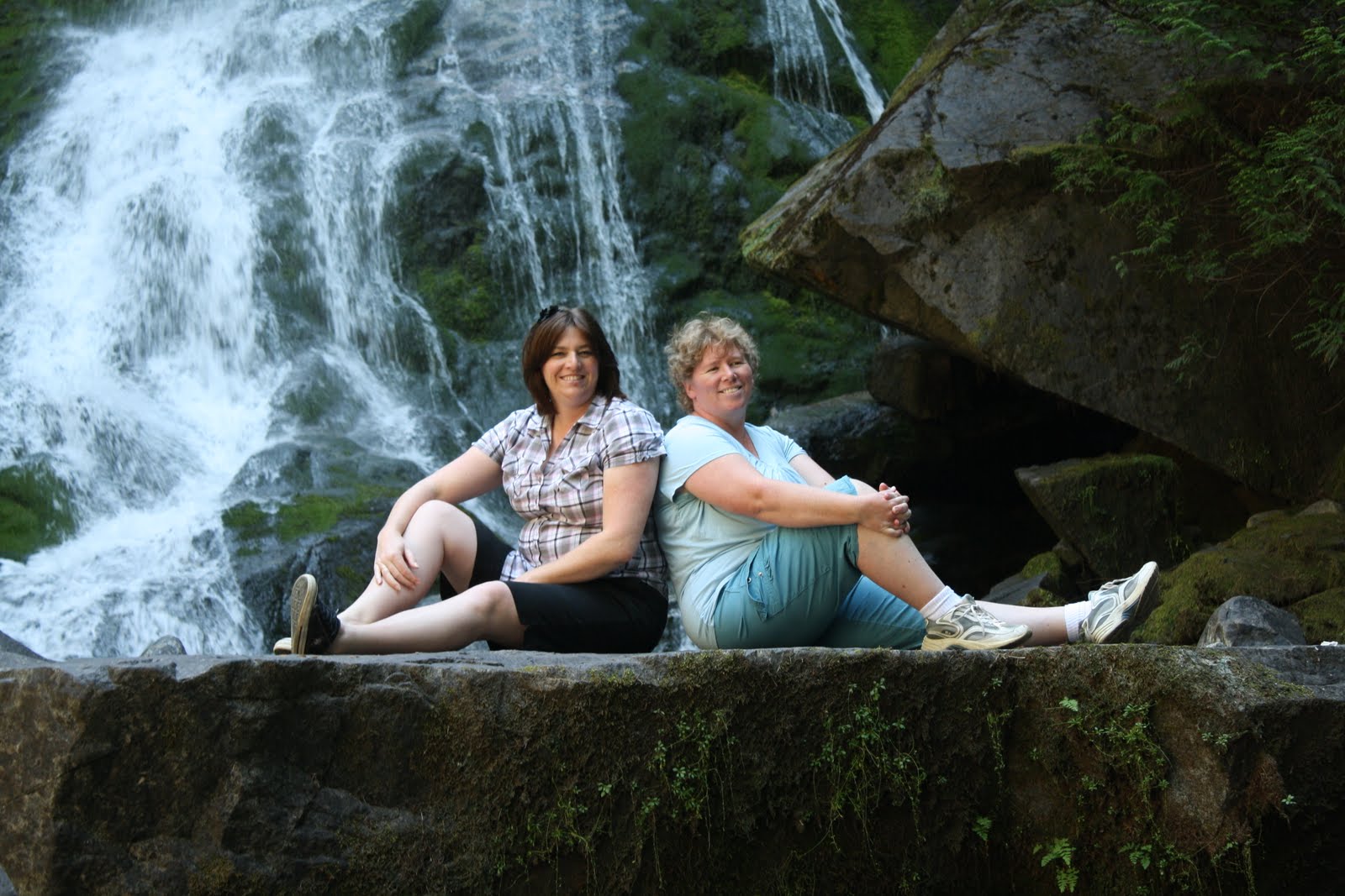 MK Postnikoff Family: Glade Waterfall, BC
