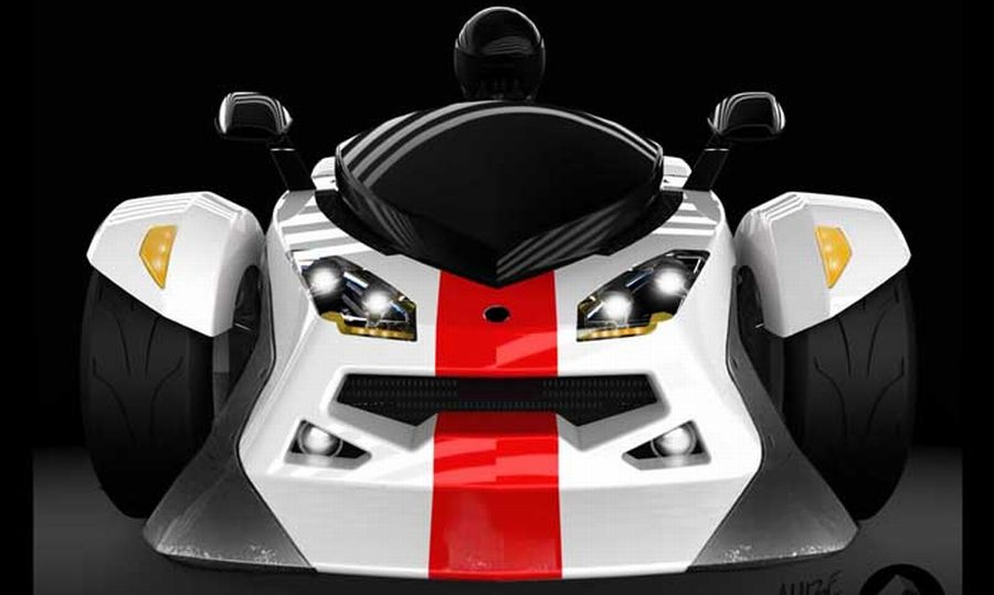 Motomobile Mark IV: A four wheeled electric motorcycle | Car And Engines