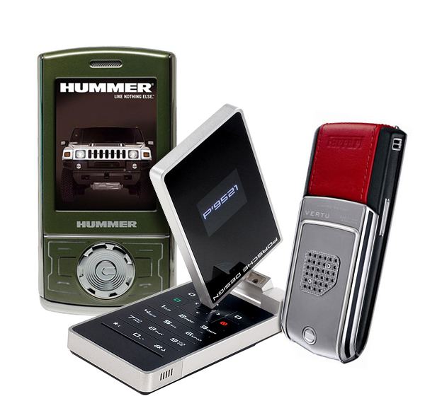 Lifestyle Cafe: Cell Phones from Car Brands