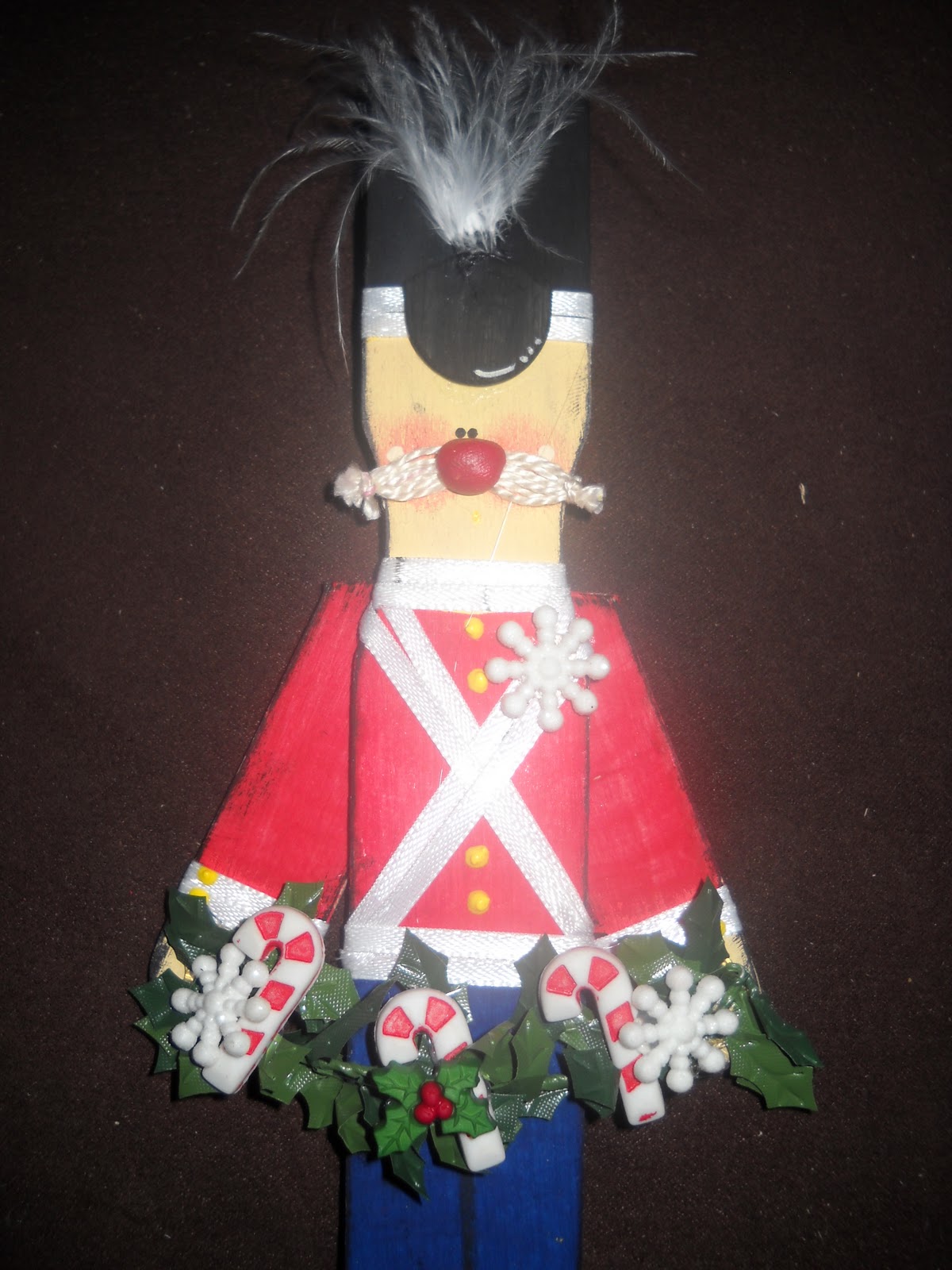 Craft Goodies: Day 28- Paint Stick Toy Soldier
