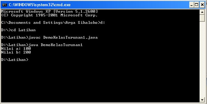 Compile Java Melalui Cmd