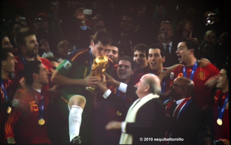 Luis Angel Esquibel: España campeona del mundo de futbol