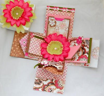 CRAFTY RED: Exploding Box