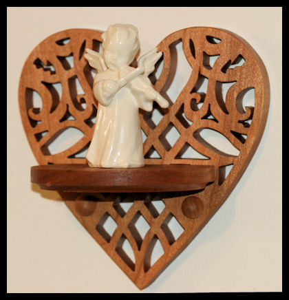 Scrollsaw Workshop: Small Curio Shelf Scroll Saw Pattern.