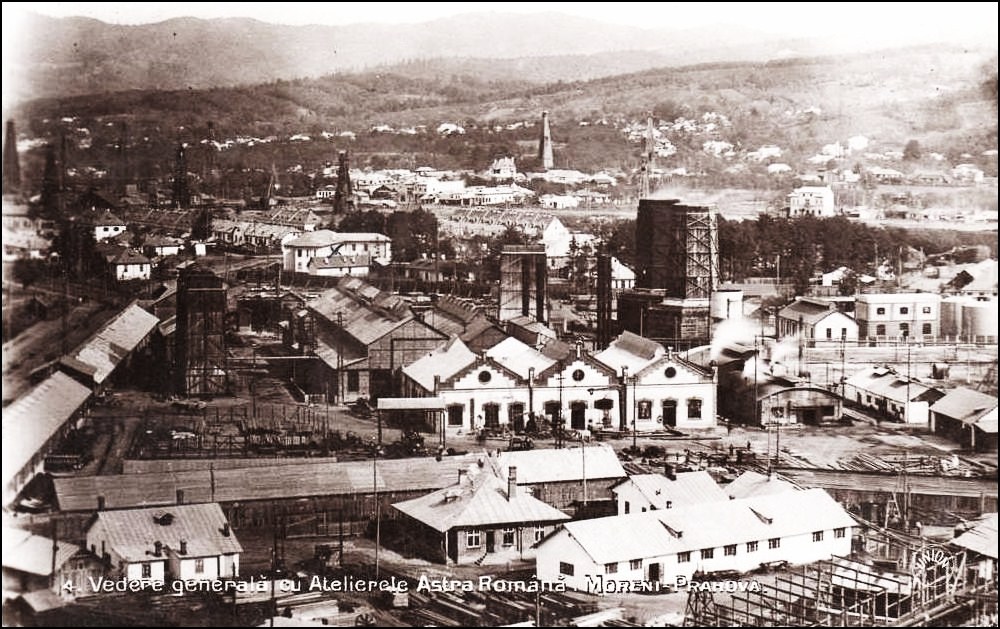 Petroblog: Moreni oil field - old photos and postcards