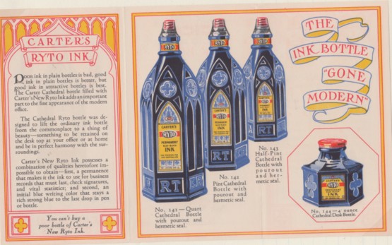 Only a Drop of Ink / My Inkwells: Carter's Ink U.S.A.