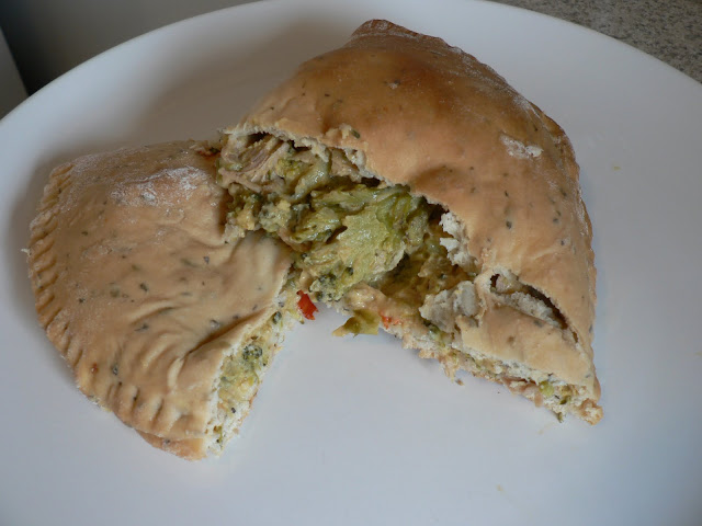 Cheesy Chicken and Broccoli Calzones — Bless this Mess