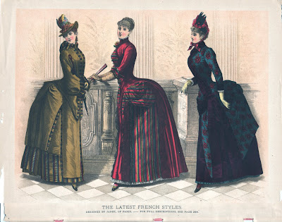 The Great Basin Costume Society: Victorian Era Bustles: A Primer