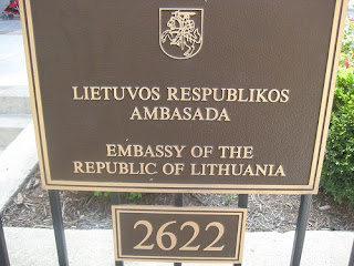 RUNIN DC: #22 - Embassy of Lithuania