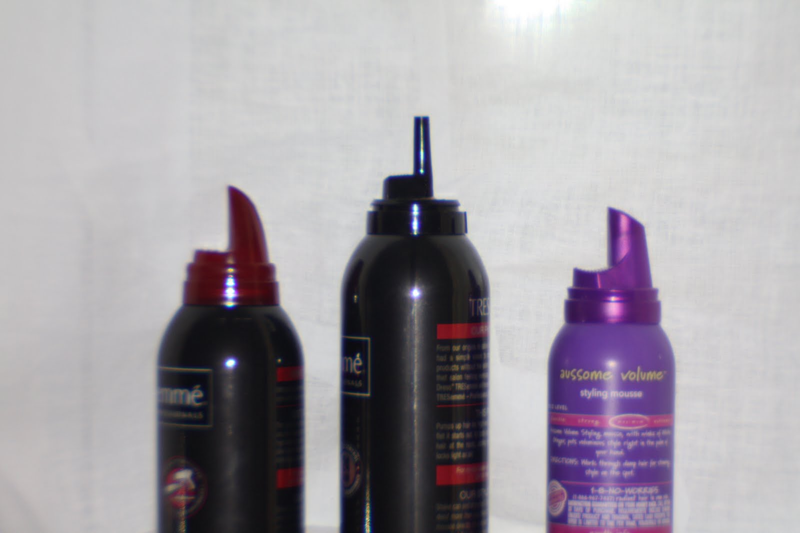 AD 120: mousse bottles
