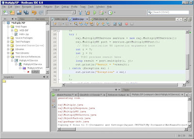 ITIS Consultants: Creating and consuming a web service using Netbeans